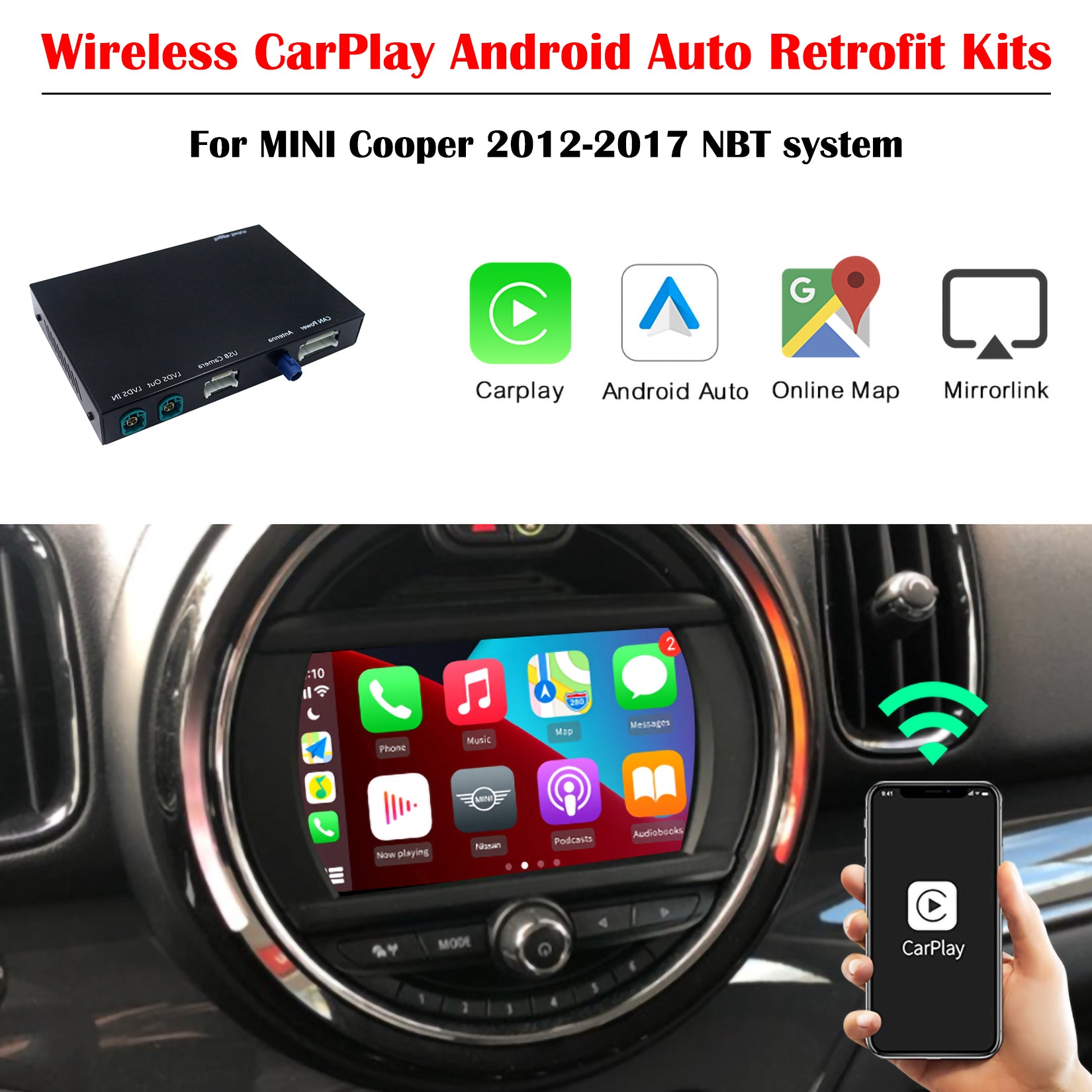 Wireless CarPlay for MINI Cooper – CarProKit Offical Store