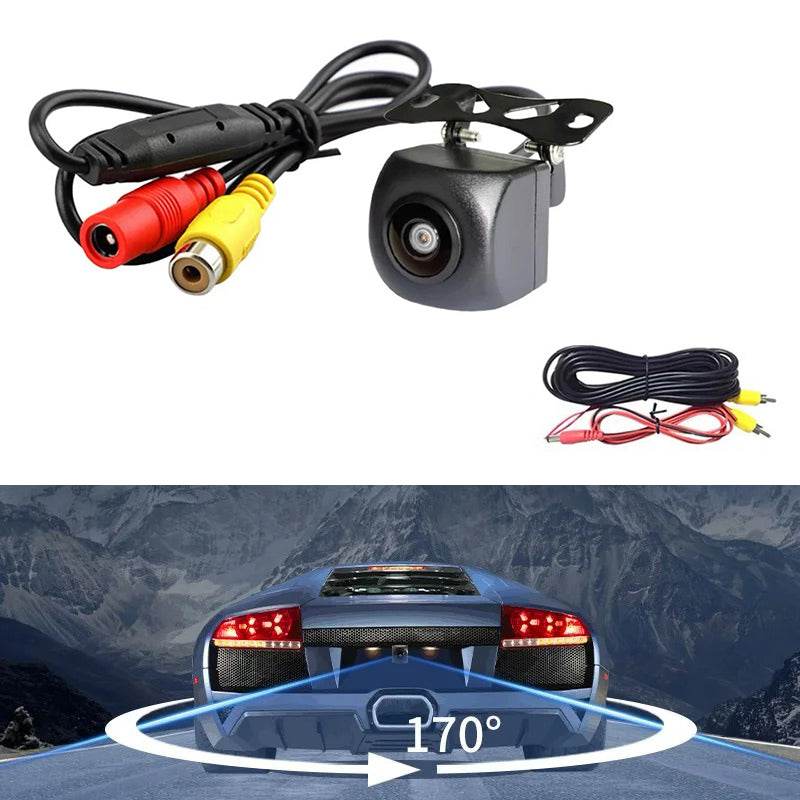 CarProKit Universal Waterproof CCD 170° HD Reversing Backup Camera Nig ...