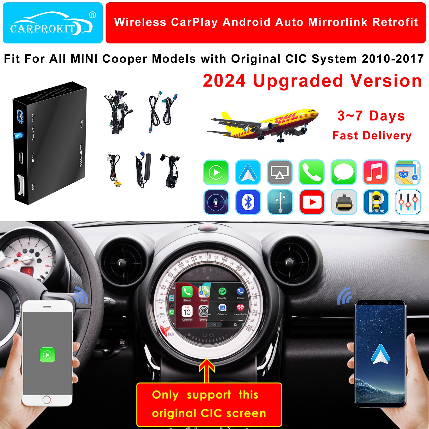 Wireless CarPlay for MINI Cooper – CarProKit Offical Store